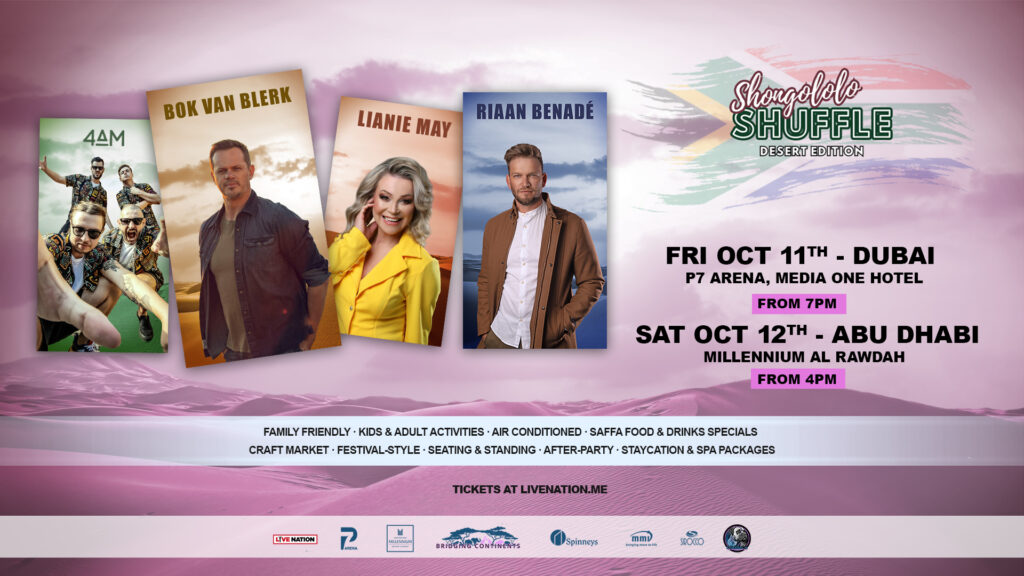 THE SHONGOLOLO SHUFFLE DESERT EDITION – Abu Dhabi – Mabula